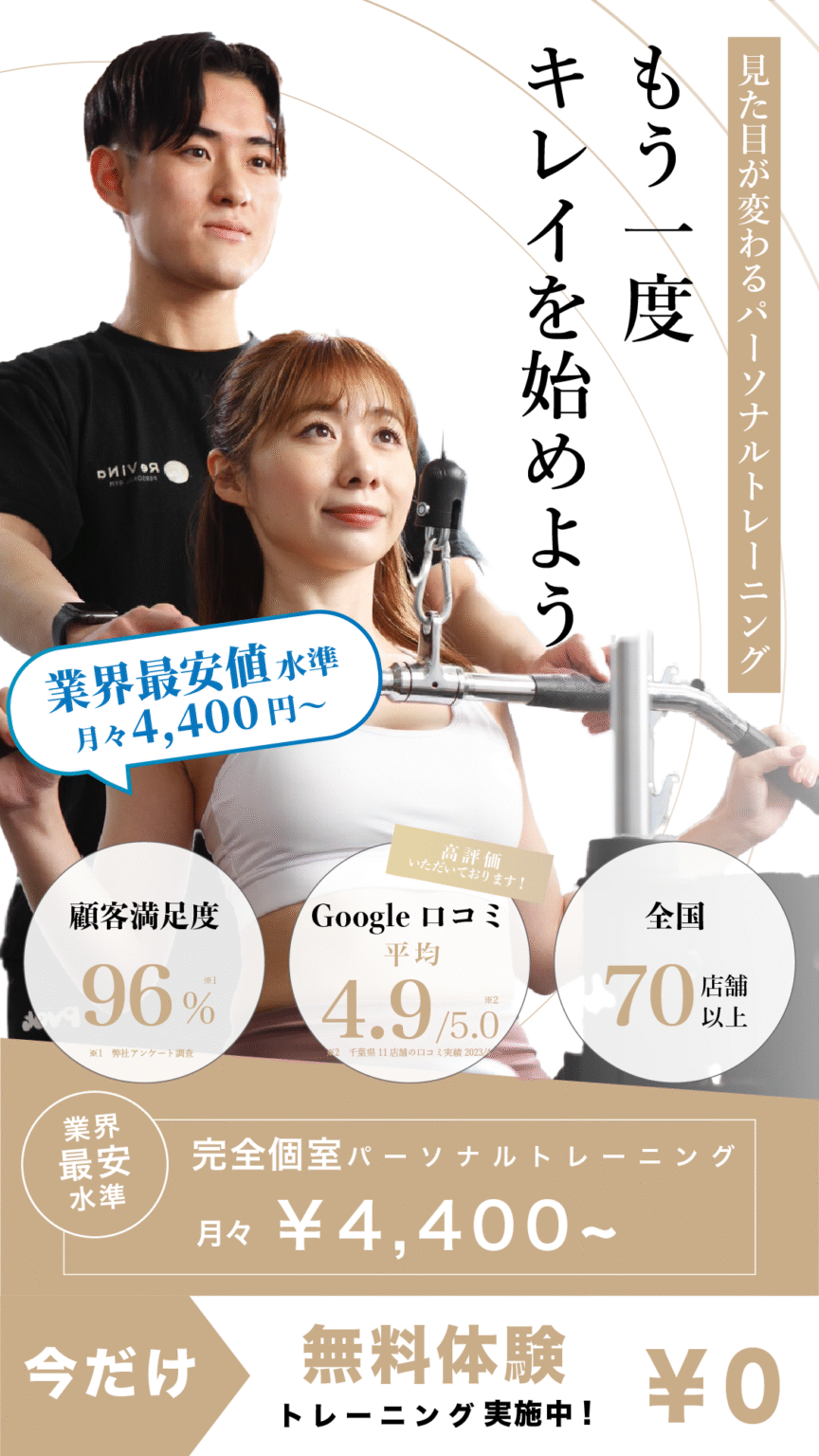パーソナルトレーニングジムReViNa(レビナ)吹田店